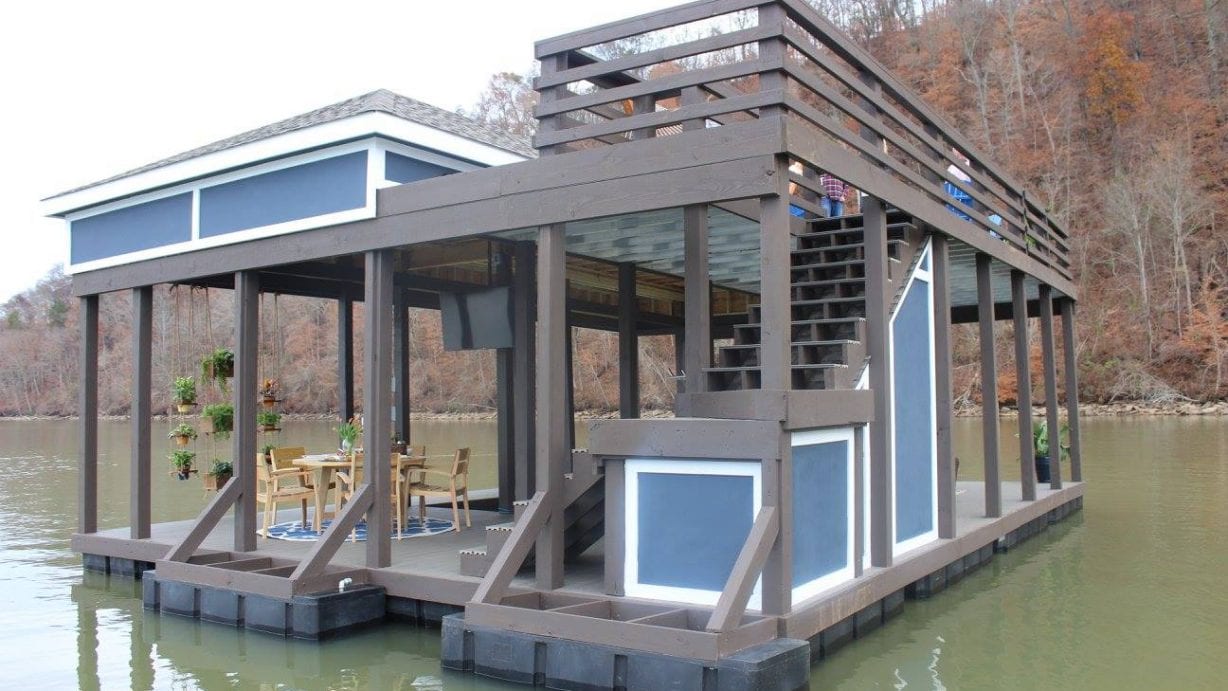DOCK & DECK // Featured on DIY Network's Docked Out